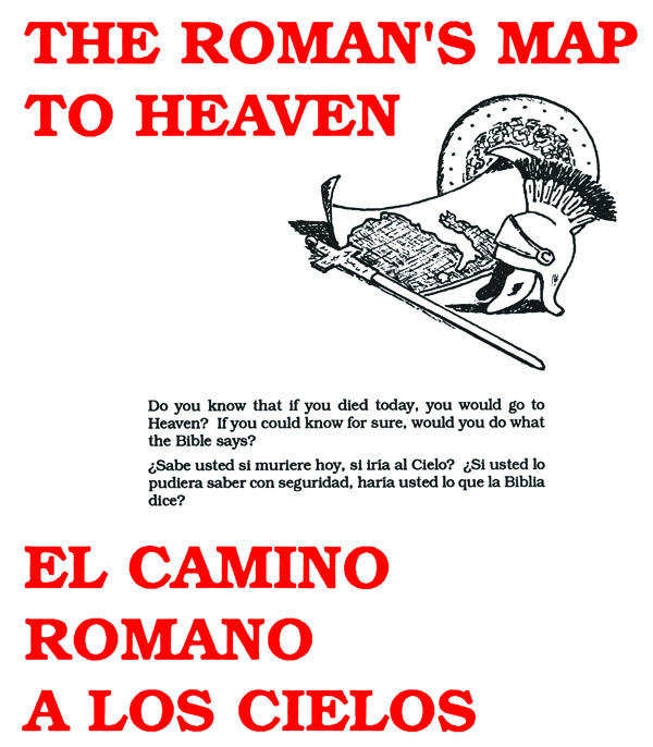 Roman’s Road Map To Heaven Bilingual – Free Tract Society